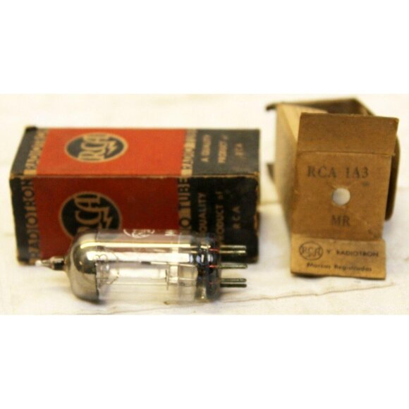 RCA | Other | Vtg 94s Rca Radiotron Ham Radio Tube 1a3 Mr Usarmy ...
